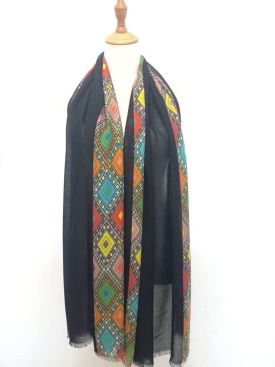 Habesha Tilet Design Scarf – Ethiopian & Eritrean Style Accessory ...