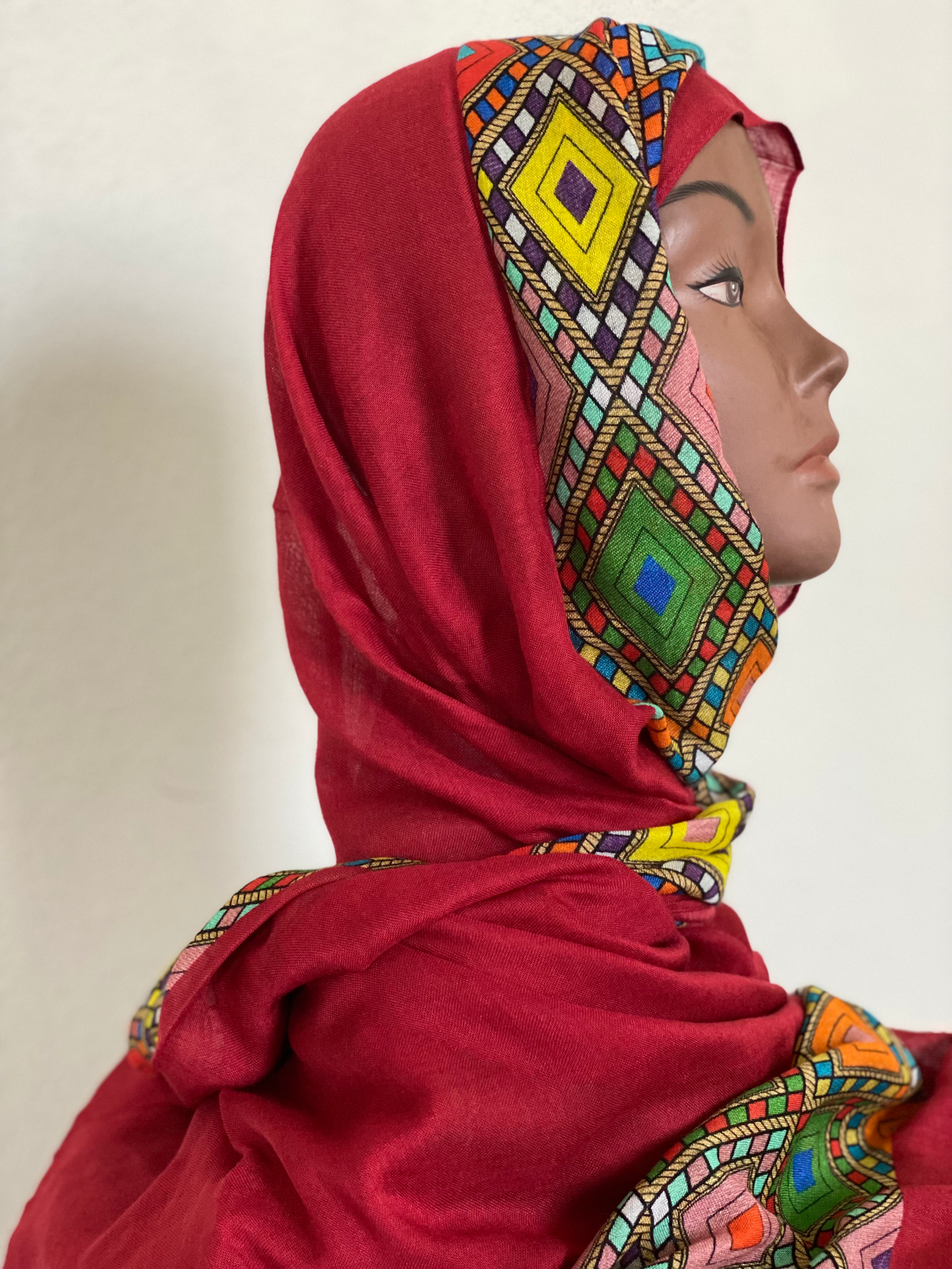 Habesha Tilet Design Scarf – Ethiopian & Eritrean Style Accessory ...